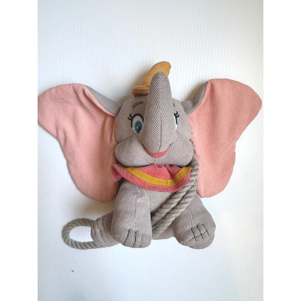 Zara | Accessories | Disney Zara Dumbo Plush Corduroy Elephant Purse ...
